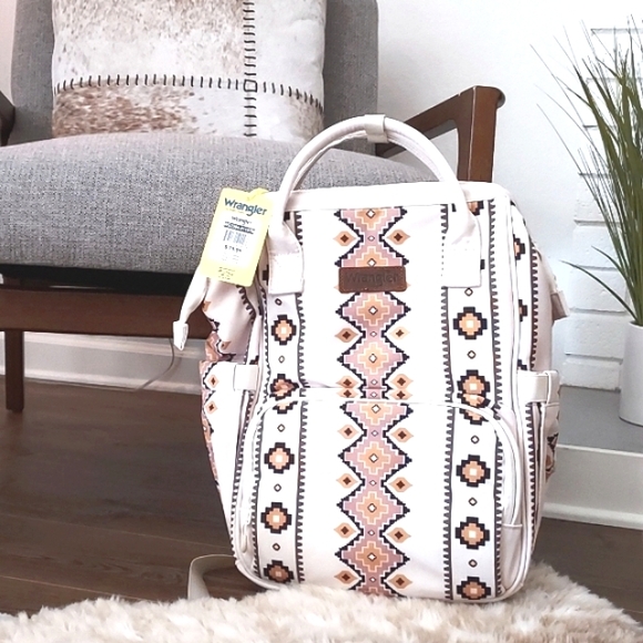 Wrangler | Bags | Montana Aztec Wrangler Backpack Diaper Bag Backpack ...